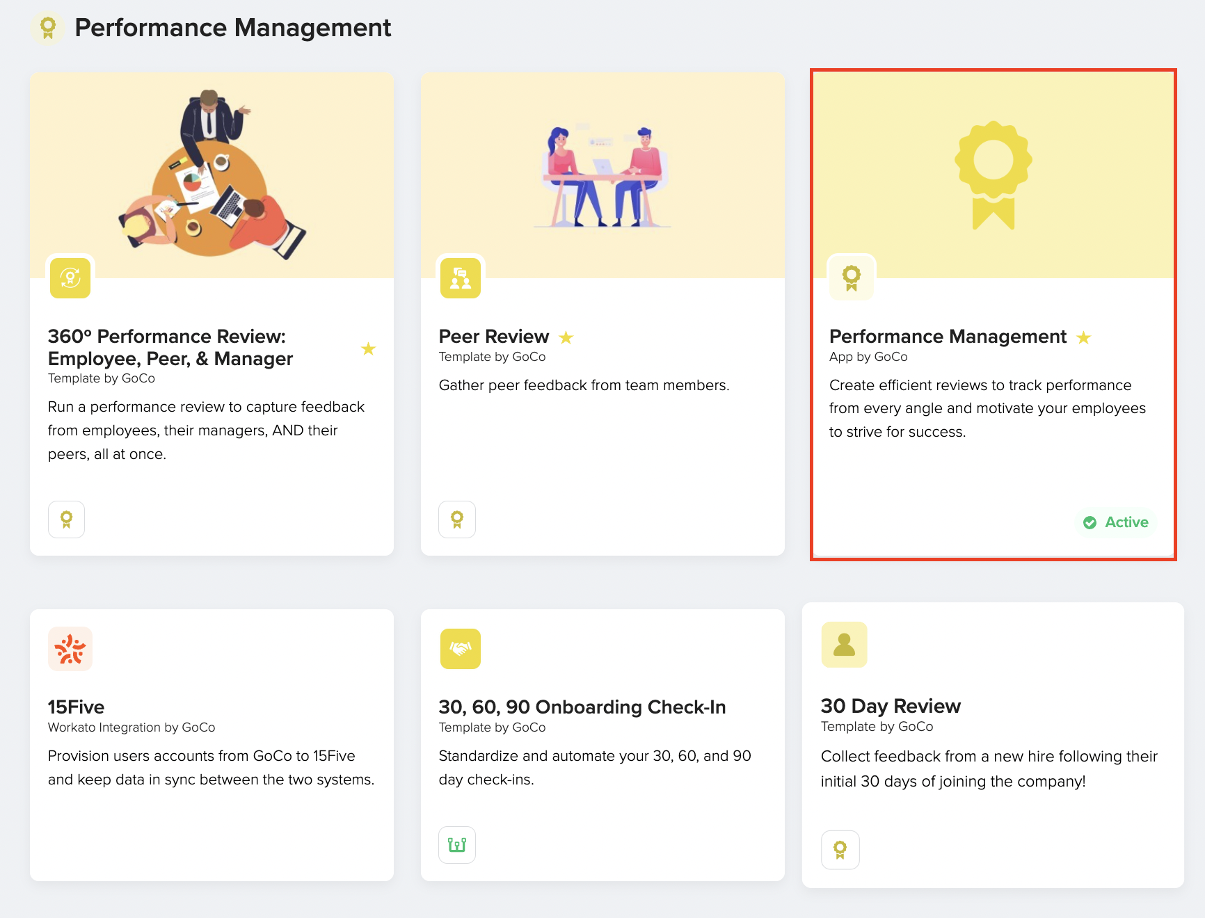 How to Activate your Performance Management Module